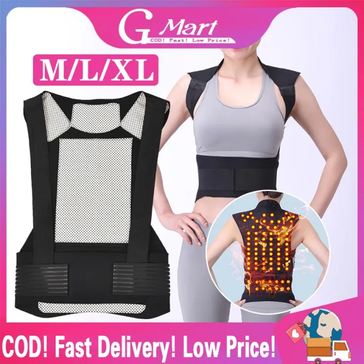 Physiotherapy Magnet Self-Heating Shoulder Pad Vest Support Belt ...