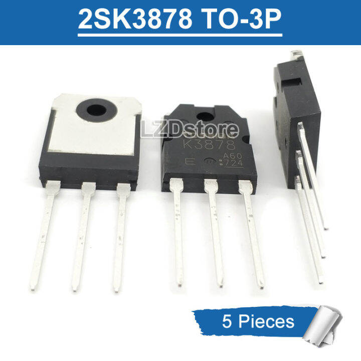 5pcs Original K3878 TO3P 2SK3878 3878 TO-3P 9A/900V N-channel MOSFET ...