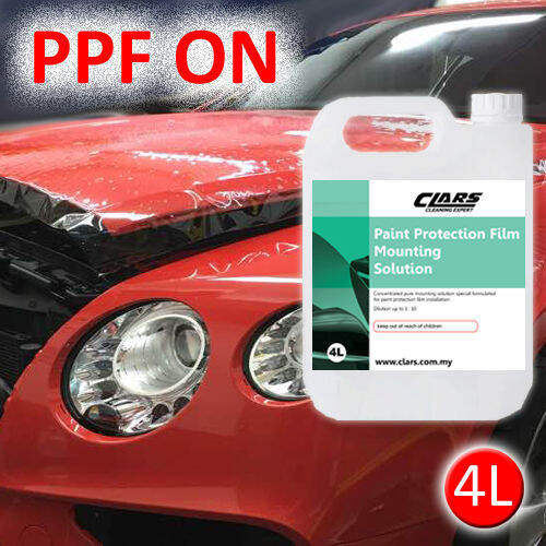 Clars Paint Protection Film Mounting Solution 4L PPF On Cecair Pemasangan Filem Pelindung Cat ...