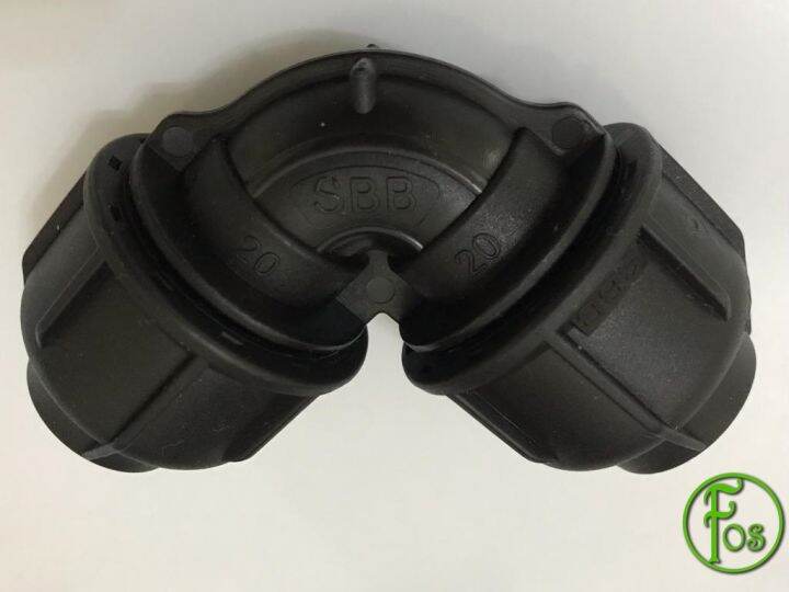Poly Pipe Fitting Equal Bend / Elbow 20mm, 25mm (SBB) | Lazada