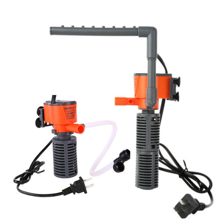 3W 5W Mini Submersible Aquarium Filter Fish Tank Internal Filter Pump ...