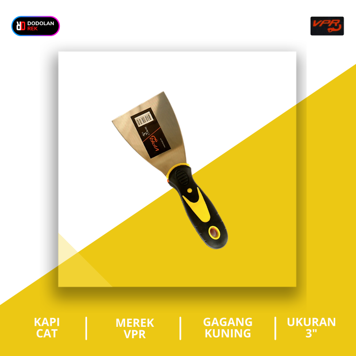 Kapi Cat Wall Scrapper Gagang Karet VPR 3 Inch - Harga Per Biji ...