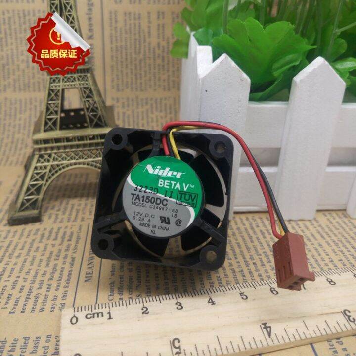 Nidec original double ball TA150DC C34957-58 4028 1U server fan speed ...