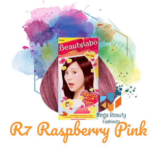 Beautylabo Hair Color R7 Raspberry Pink Pewarna Rambut Hoyu Japan ...