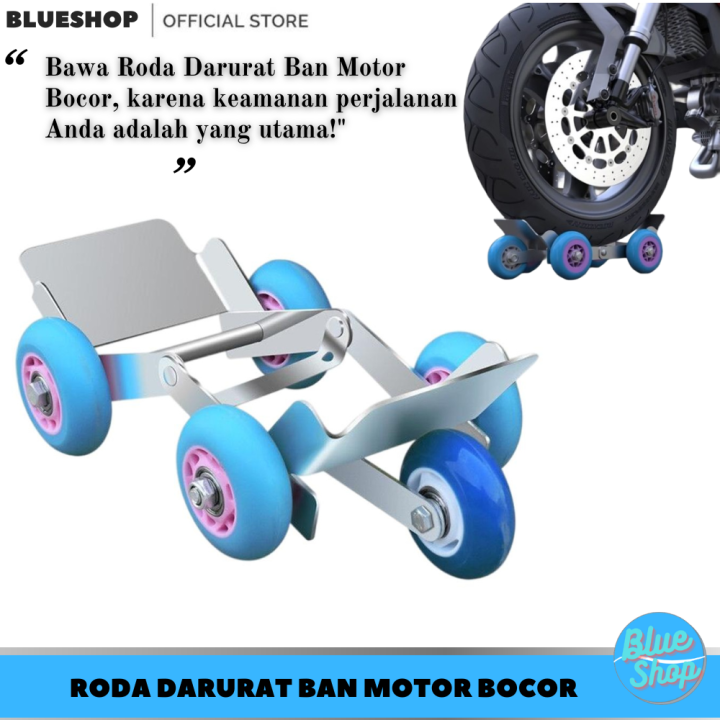 Roda Darurat Ban Motor Bocor - Roda magic multifungsi - troli untuk ban ...