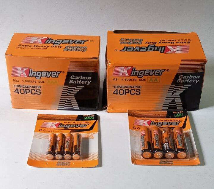 King ever battery extra heavy duty carbon battery available in size AA ...