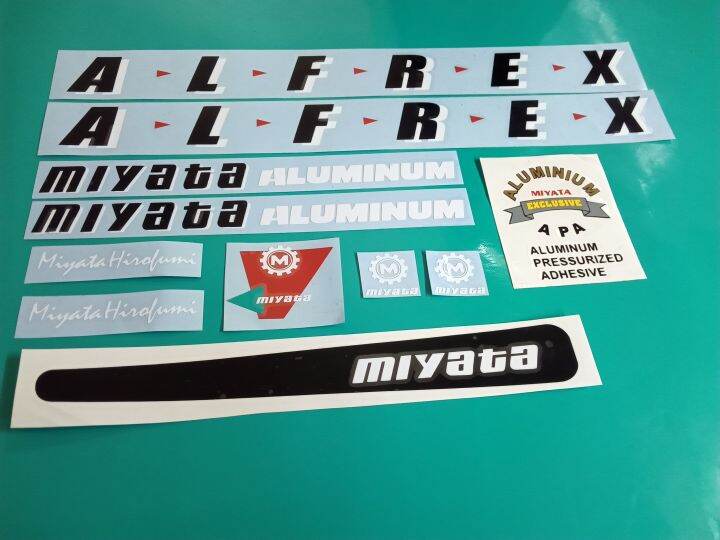 stiker sepeda miyata alfrex | Lazada Indonesia