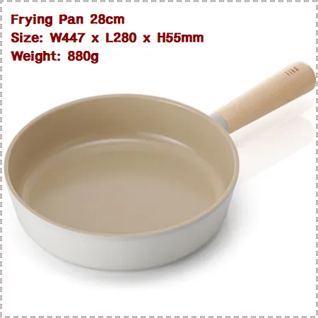 [Made in Korea] Neoflam Fika Frying Pan Wok Pan Pot Casserole Non-Stick Cookware IH (Induction ...