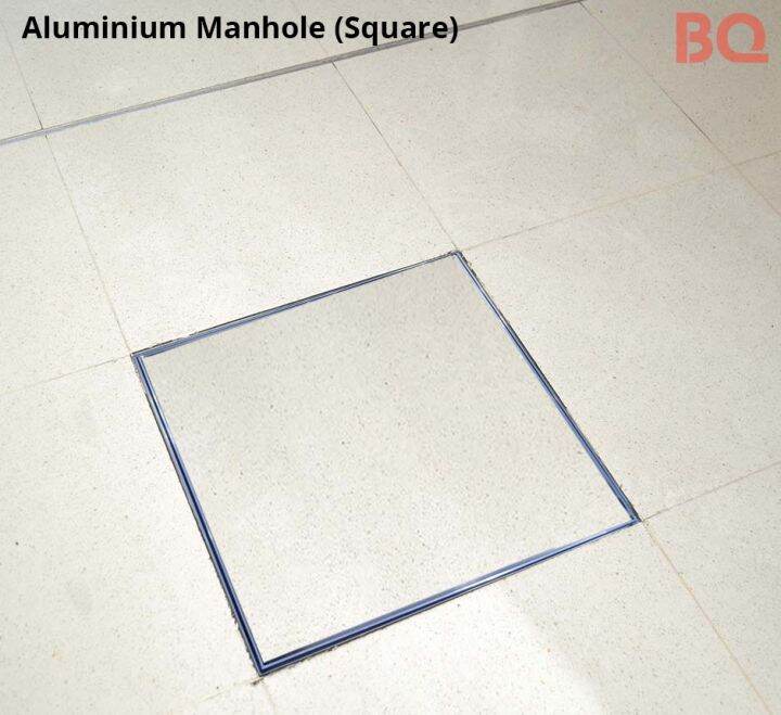 Aluminium manhole square 30x30cm/45x60cm | Lazada