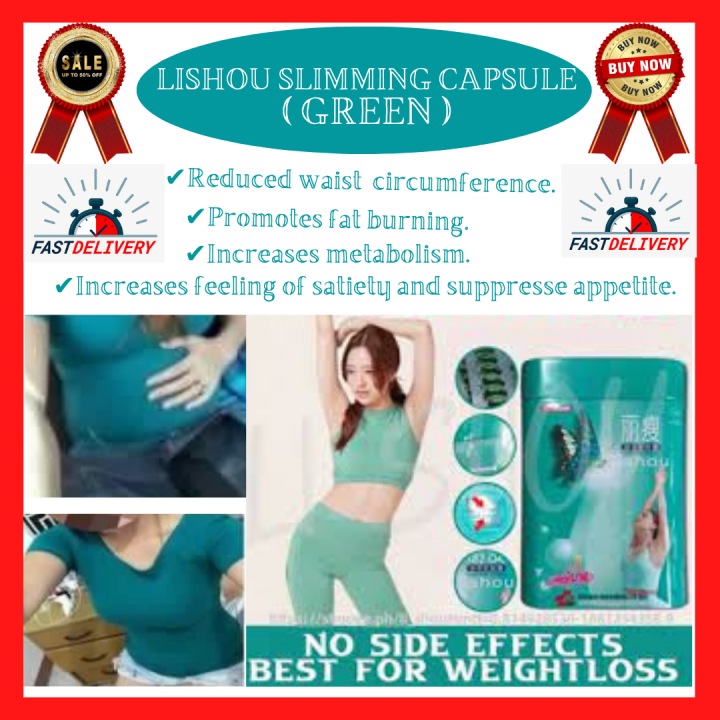 Authentic Lishou Slimming Capsule 100% Pure Made In Thailand Safe and ...