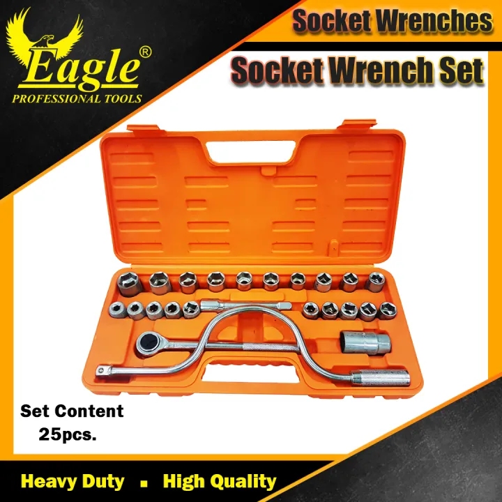 Eagle 25pcs. Socket Wrench | Lazada PH