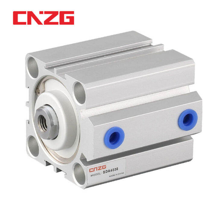 กระบอกลม SDA Series นิวเมติกขนาดกะทัดรัด Airtac ประเภท16 20 25 32 40 50 63มม. Bore ถึง5 10 15 20 ...