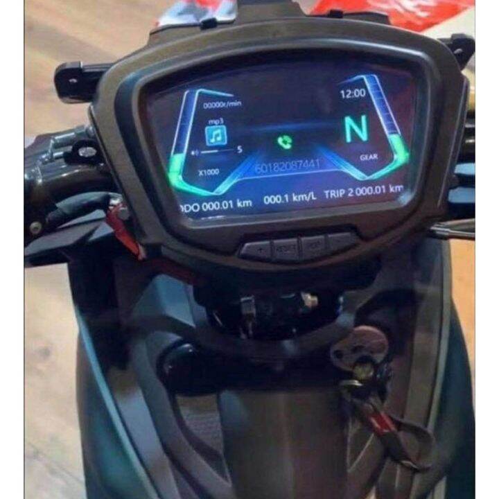 KING DRAG DIGITAL METER / SPEEDOMETER FOR SNIPER 150 V2 DOUXO ...