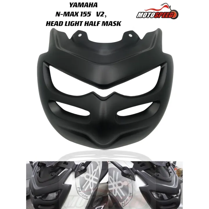 【Ready Stock】 1 pc Headlight Mask Cover For Yamaha NMAX v2 2020 2021 ...