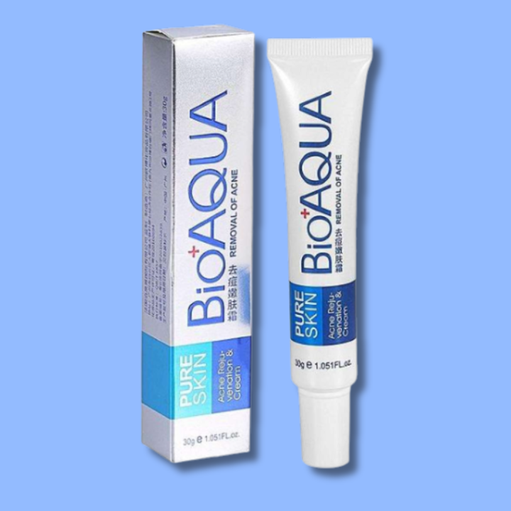 Bioaqua Acne Cream Bioaqua Pure Skin Anti Acne Cream 30g Dermacare ...