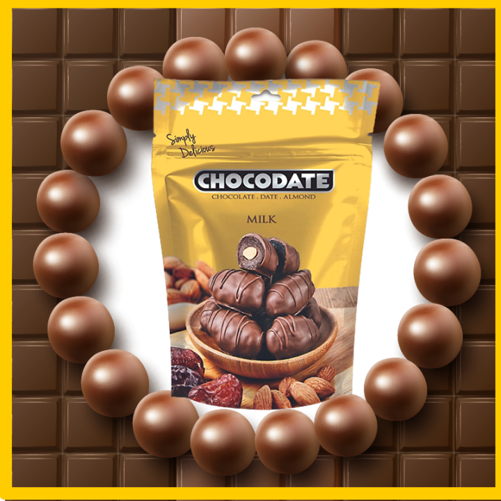 Chocodate Milk Chocolate Pouch Bag 100g | Lazada