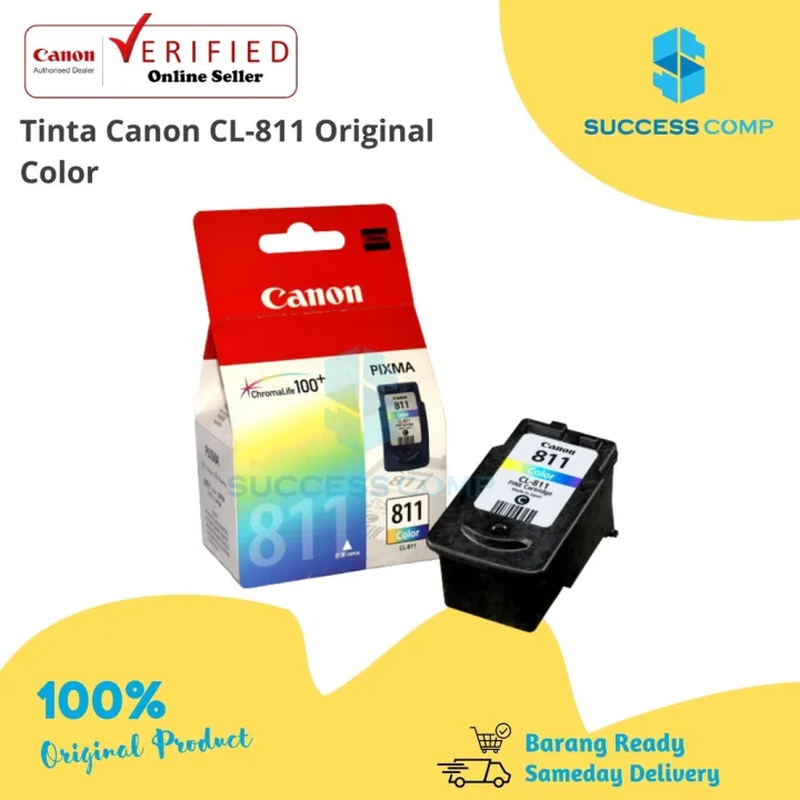 Tinta Canon CL 811 Colour (Warna) Original | Lazada Indonesia