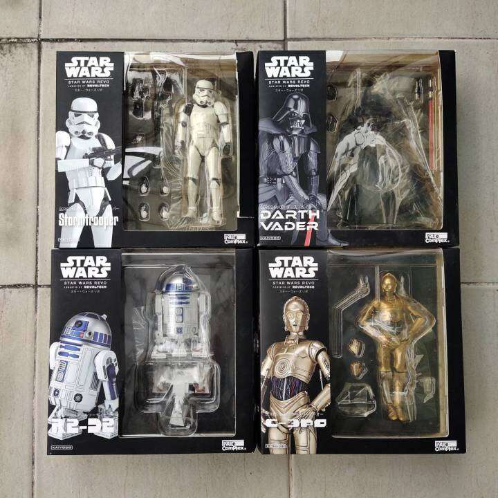 Star wars REVO POWERTED BY REVOLTECH LOT JAPAN ลิขสิทธิ์แท้ ของเก่าเก็บ ...