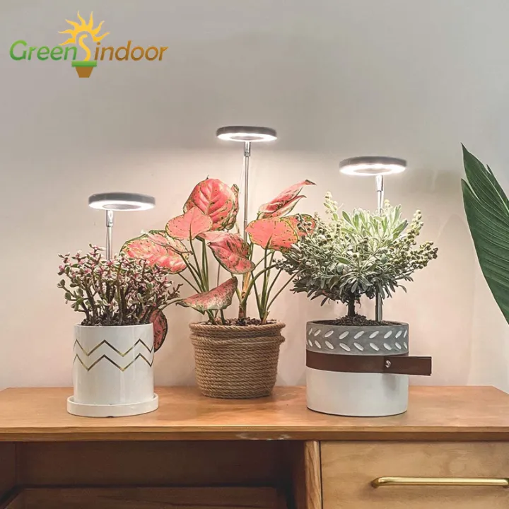 Grow Light USB LED 10W 5V Angel Ring Light for Indoor Plant Full ...