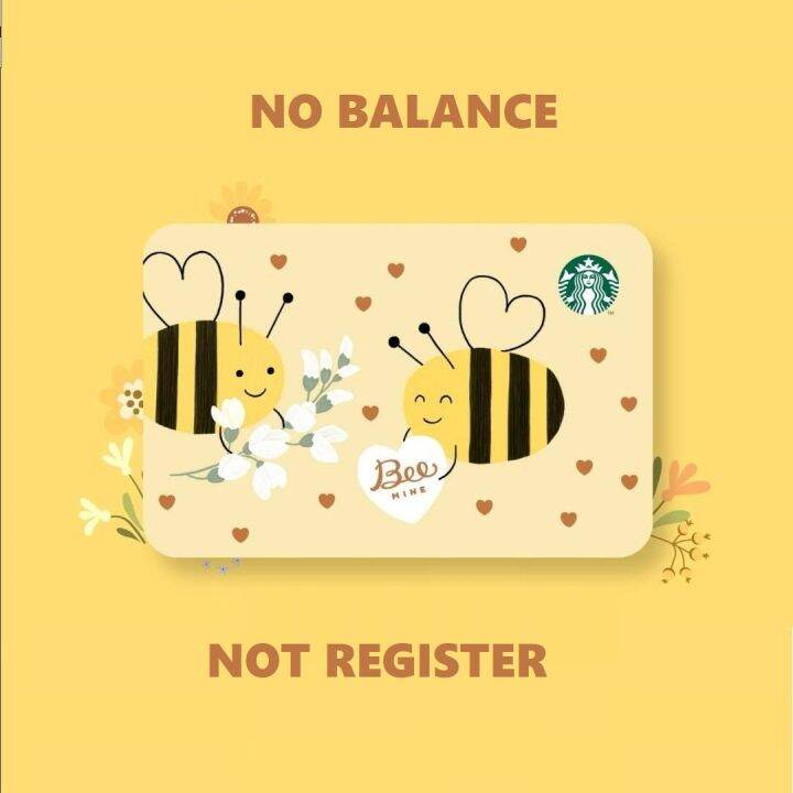Starbucks Card - Bee Mine 2021 | Lazada PH