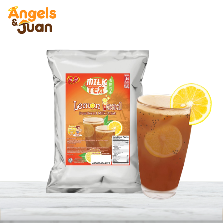 inJoy Lemon Iced Tea Powdered Milk Tea Drink 500g | Lazada PH
