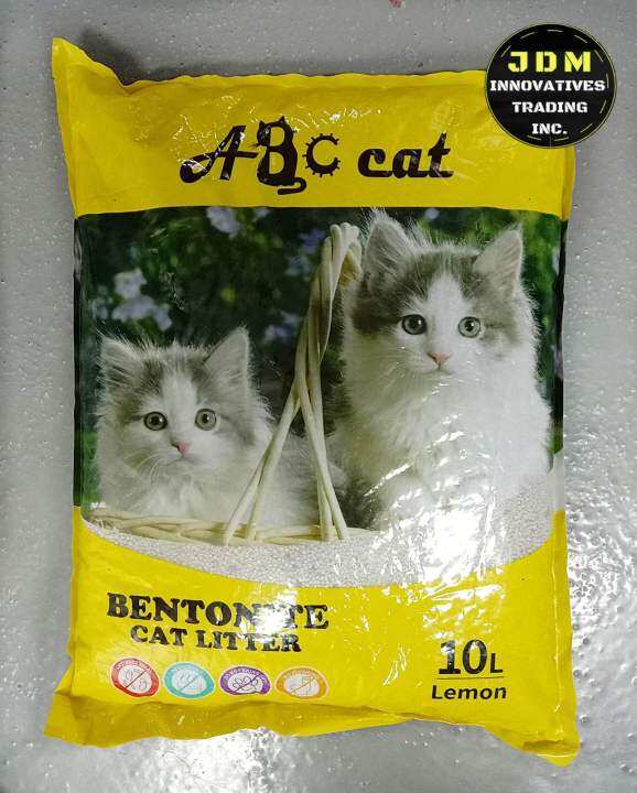 ABC CAT LITTER LEMON SCENT 10L | Lazada PH