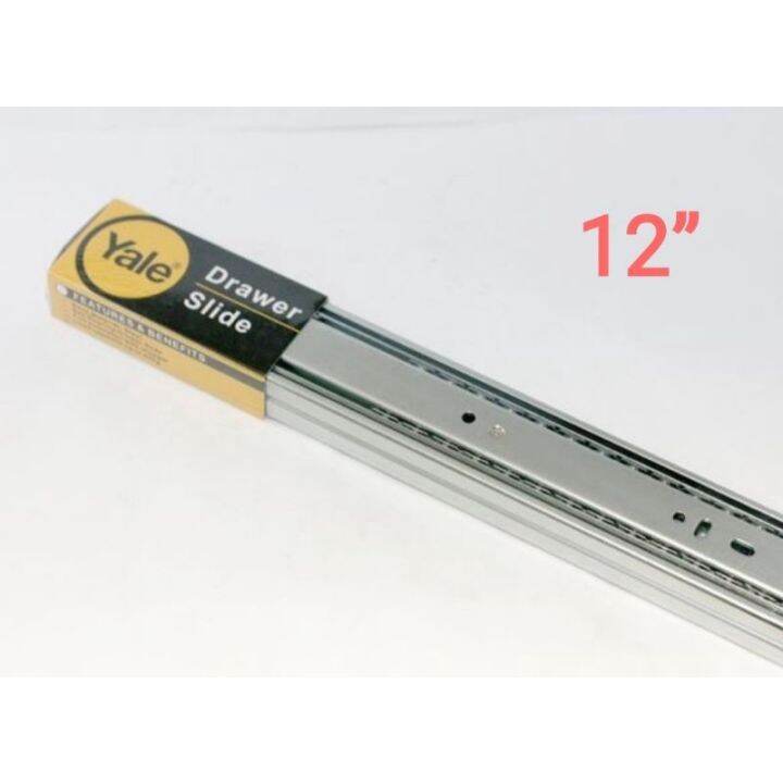 Yale Drawer Slide full Extension BBS-45 12, 14, 16 18, 20 | Lazada PH