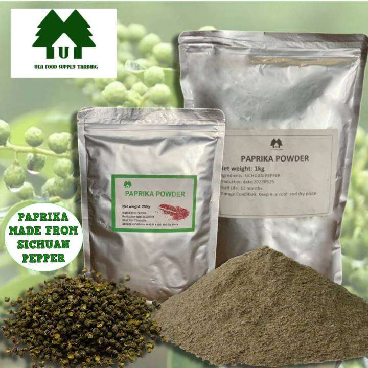 Paprika Powder 1KG. /250g per pack with already ZIPLOCK at the top ...