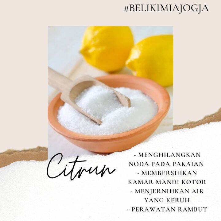 Citric Acid / Citrun Acid / Asam Sitrus (1Kg) | Lazada Indonesia