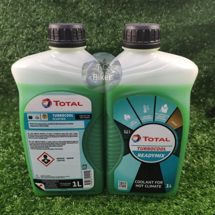 TOTAL TURBOCOOL COOLANT READY MIX 1L | Lazada