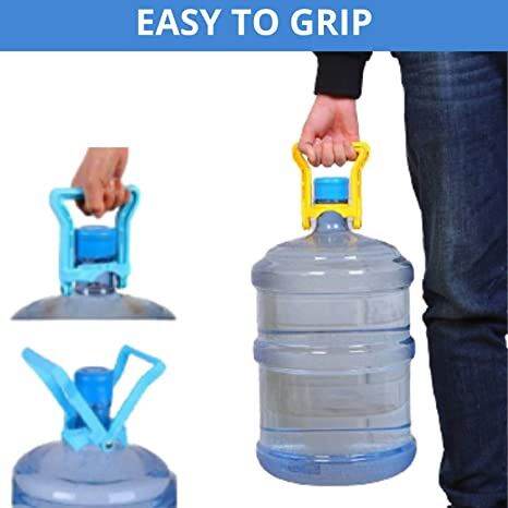 Round Gallon Water Container Lifter Holder Folding Lifter Bucket Handle ...