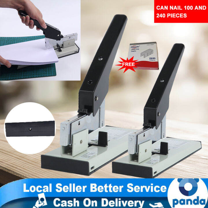 Stapling 240 Sheet Metal Stapler Bookbinding Stapling Office Tools Fit ...
