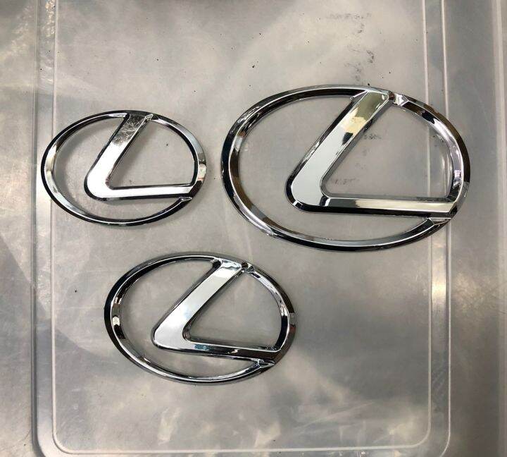 Lexus Toyota Chrome Front Rear OEM Emblem Logo | Lazada