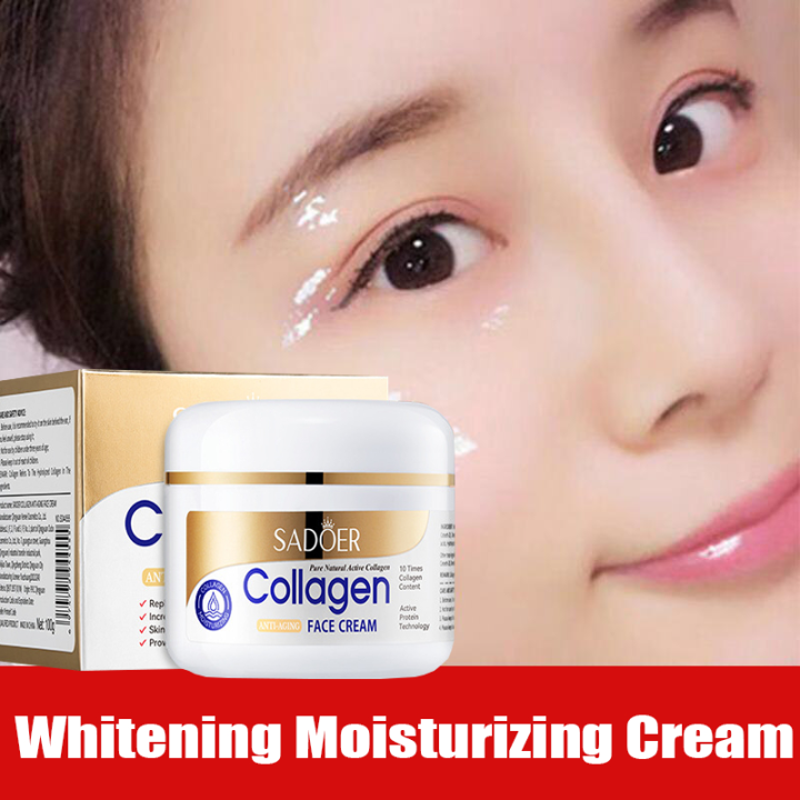SADOER Collagen Whitening Cream 100G Anti Aging Anti Wrinkle ...