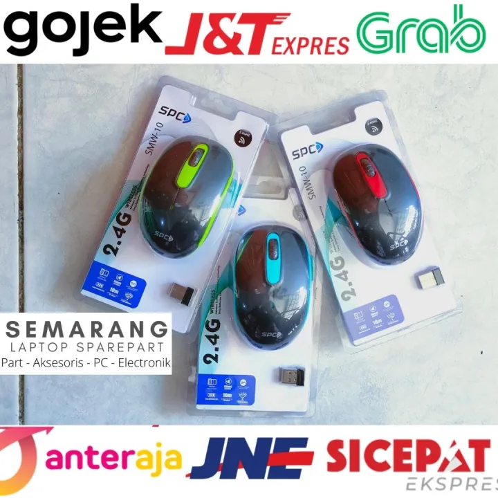 MOUSE WIRELESS SPC SMW-10 Silent Tanpa Kabel Murah | Lazada Indonesia