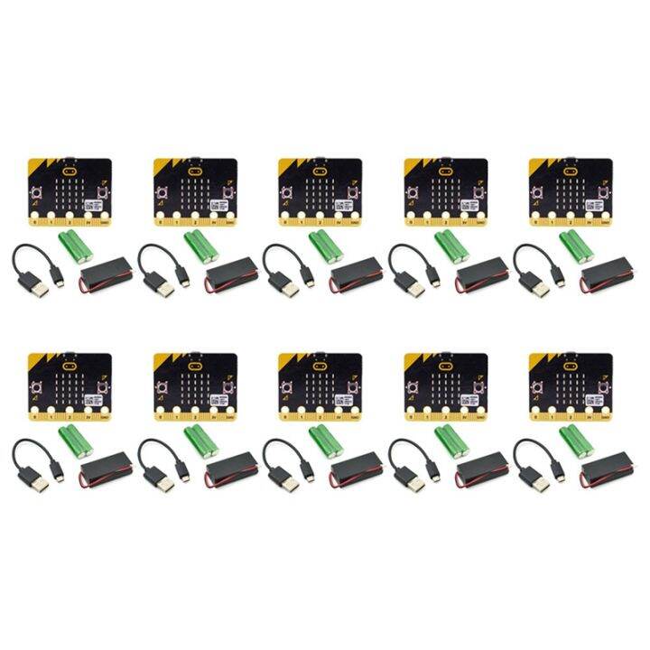10X Microbit GO Starter Kit BBC Smart Car Kit/Qtruck/Python Education ...