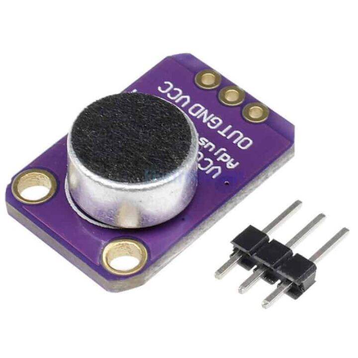 GY-MAX4466 Electret Microphone Amplifier MAX4466 with Adjustable Gain ...