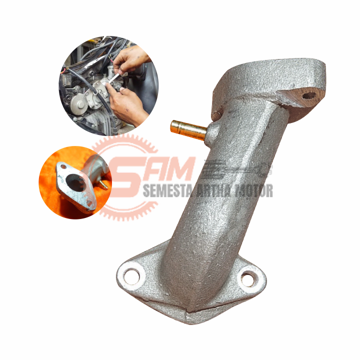 Manipul Karet Intake Manifold Motor Honda Blade Revo Absolute Sambungan Carbu Manipol | Lazada ...