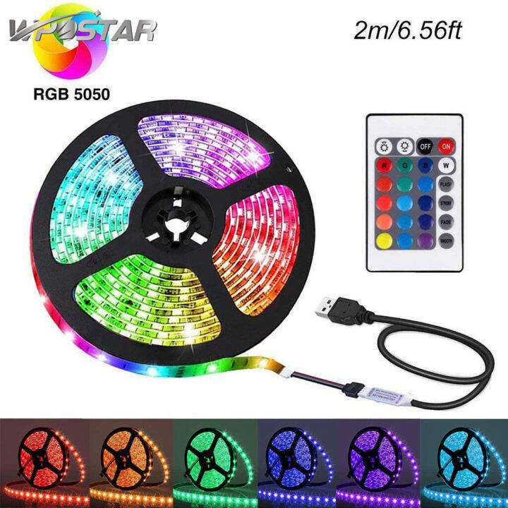 3528 TV LED Strip Light RGB Waterproof USB 5V Ribbon Led Stripe TV ...