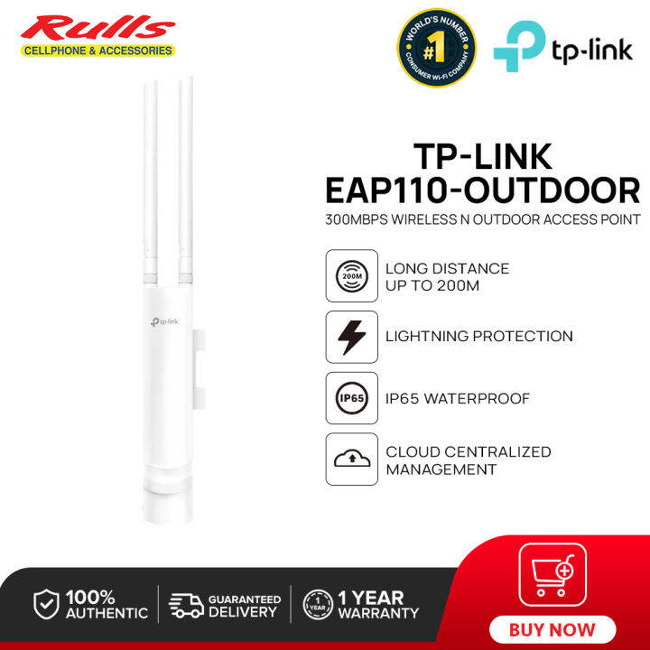TP-Link Omada EAP110-Outdoor 300Mbps Wireless N Outdoor Access Point ...