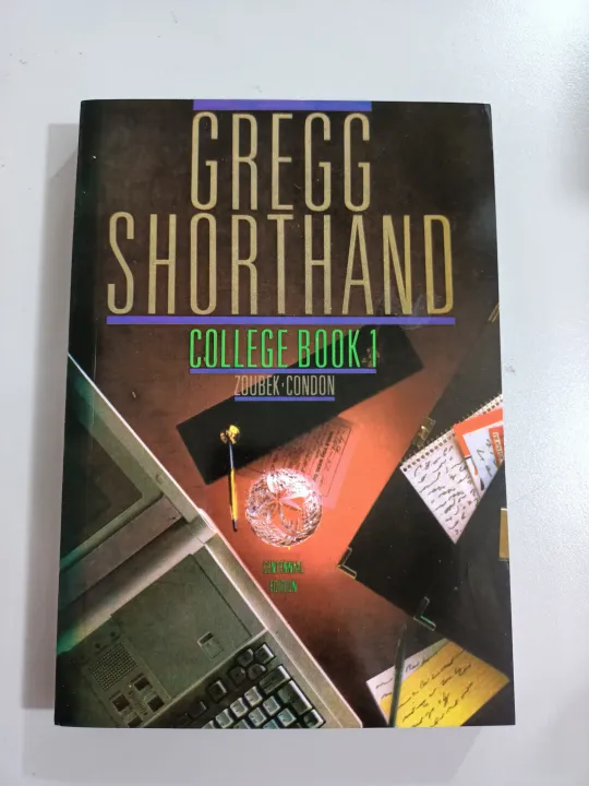 Gregg Shorthand College book 1 By; Zoubek | Lazada PH