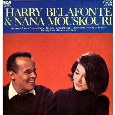 Harry Belafonte & Nana Mouskouri – An Evening With Belafonte / Mouskouri LP Record Vinyl Plaka ...