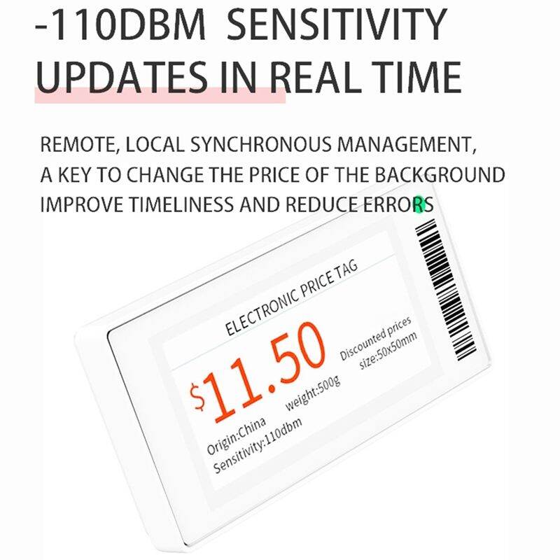 Epaper Electronic Price Tag Display Card Eink Screen Bluetooth Version ...