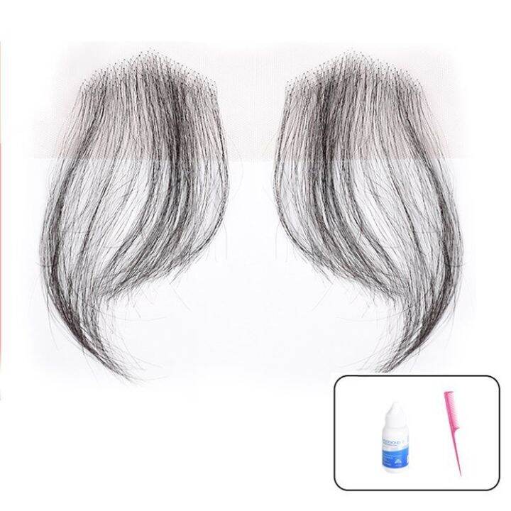 manxian Splayed bangs hairline wig stickers French female natural ...