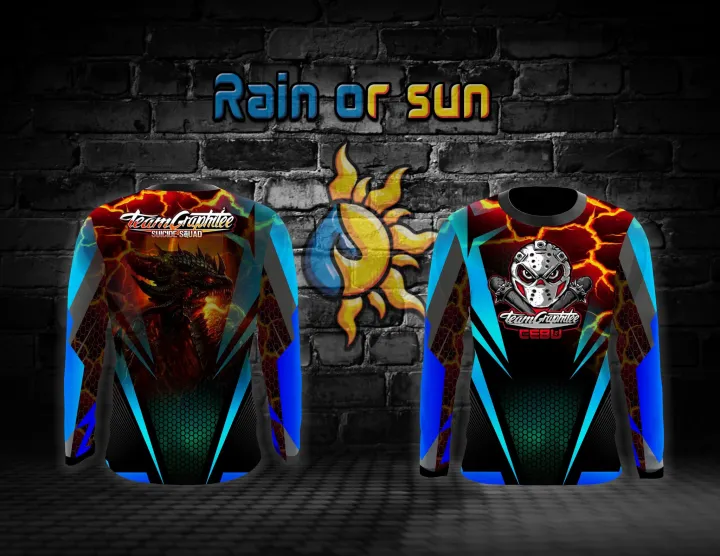 TEAM GRAPHITEE CEBU RIDERS LONGSLEEVE full sublimation high quality ...