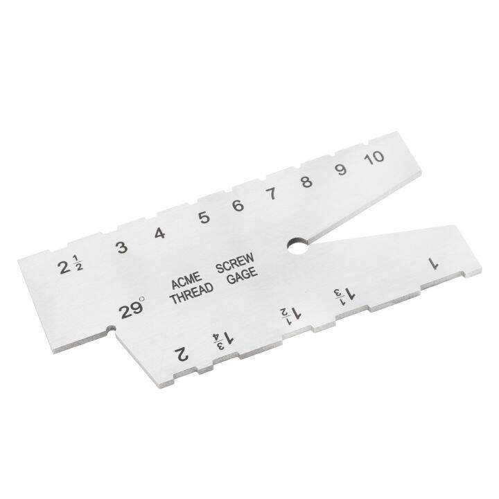 Acme Screw Thread Gage Angle Gauge Template 30/ 29 Degree Thread Gauge ...