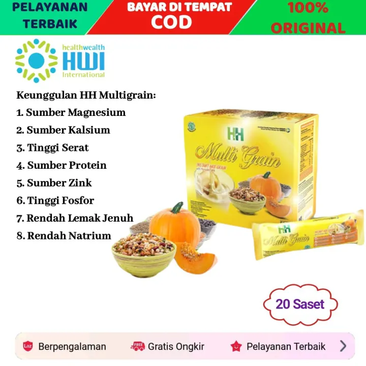HH Multigrain 100% original / multigrain HWI original 1BOX (20 SACHET ...