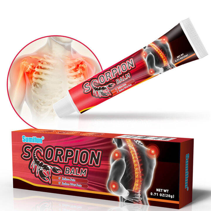 Speed Scorpion Venom Ointment Rheumatoid Arthritis Joint Knee Muscle Analgesic Cream | Lazada.co.th
