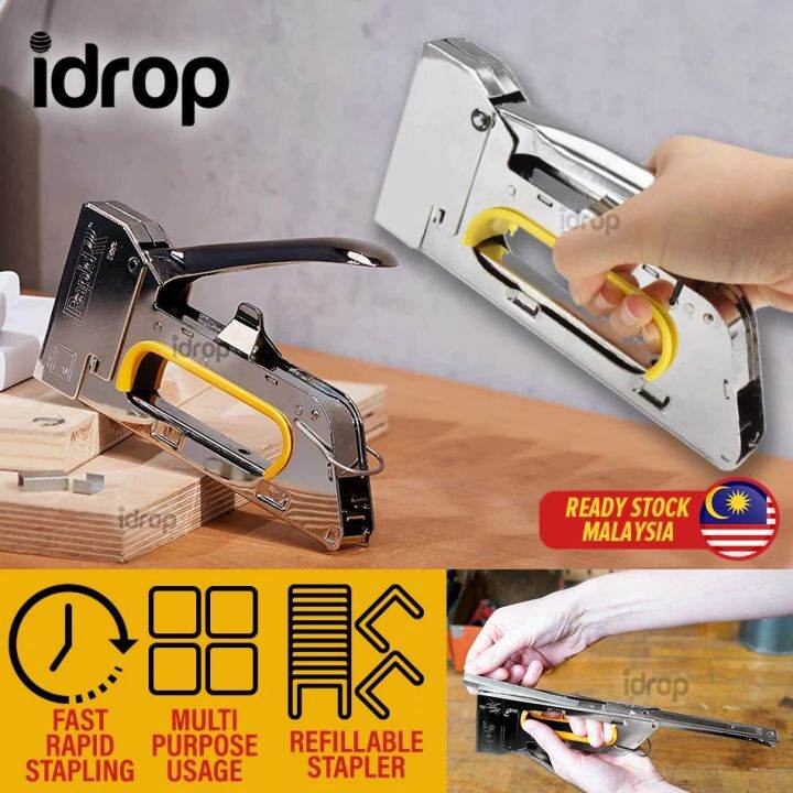 [Osaka] Heavy Duty Multipurpose Rapid Staple Gun Stapler Suitable for ...