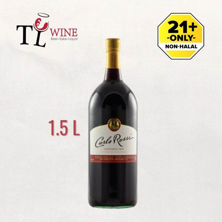 Carlo Rossi California - 1.5L red wine (100% ORIGINAL Duty paid ...